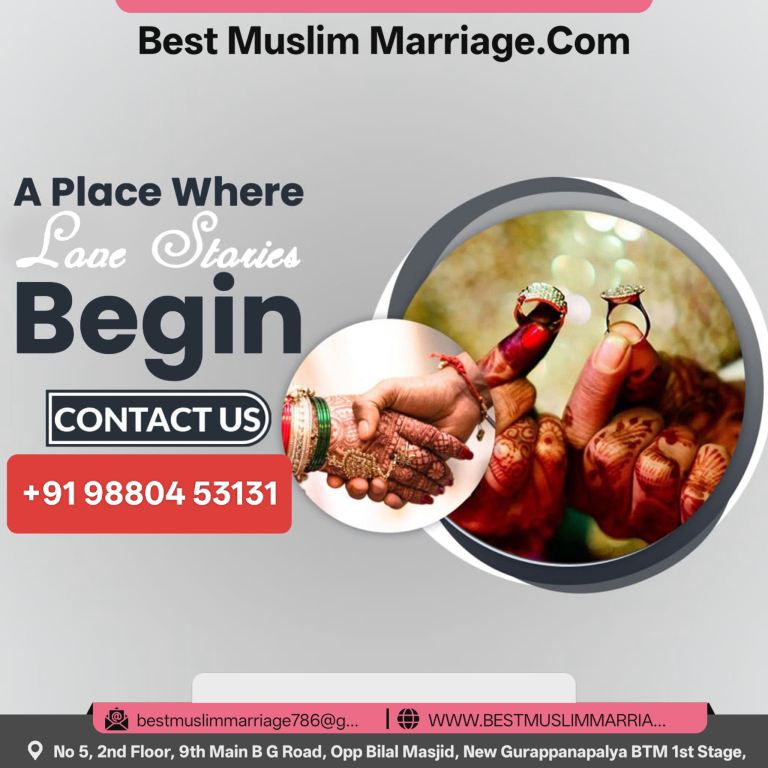 Best Muslim Marriage.Com All India Muslim Matrimony services